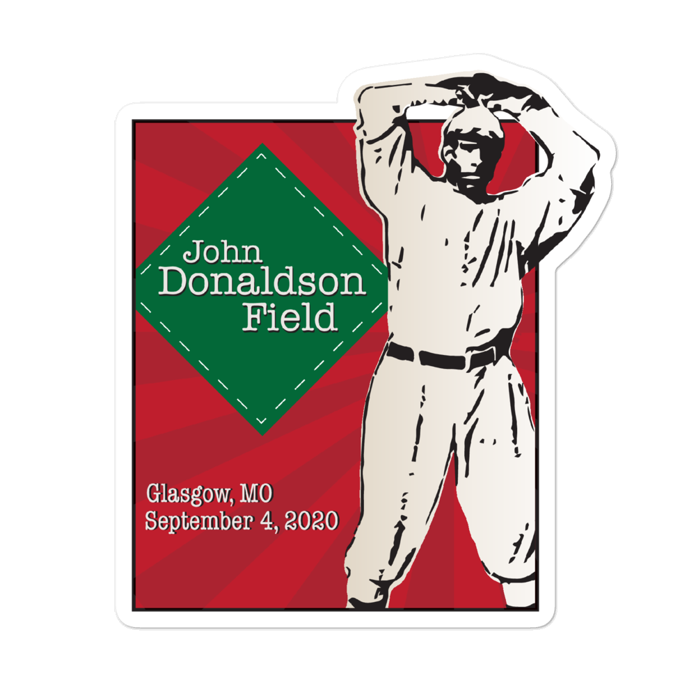 John Donaldson Field Dedication Sticker - Karbelle